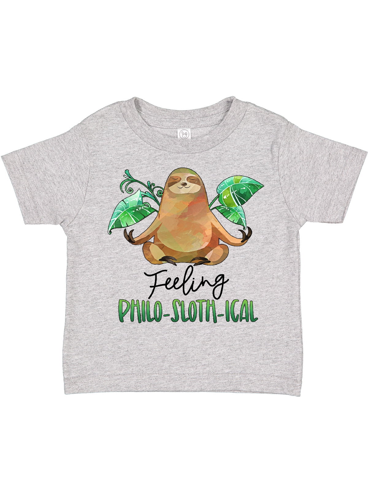 Inktastic Feeling Philo-Sloth-ical Funny Sloth with Plants Boys or ...
