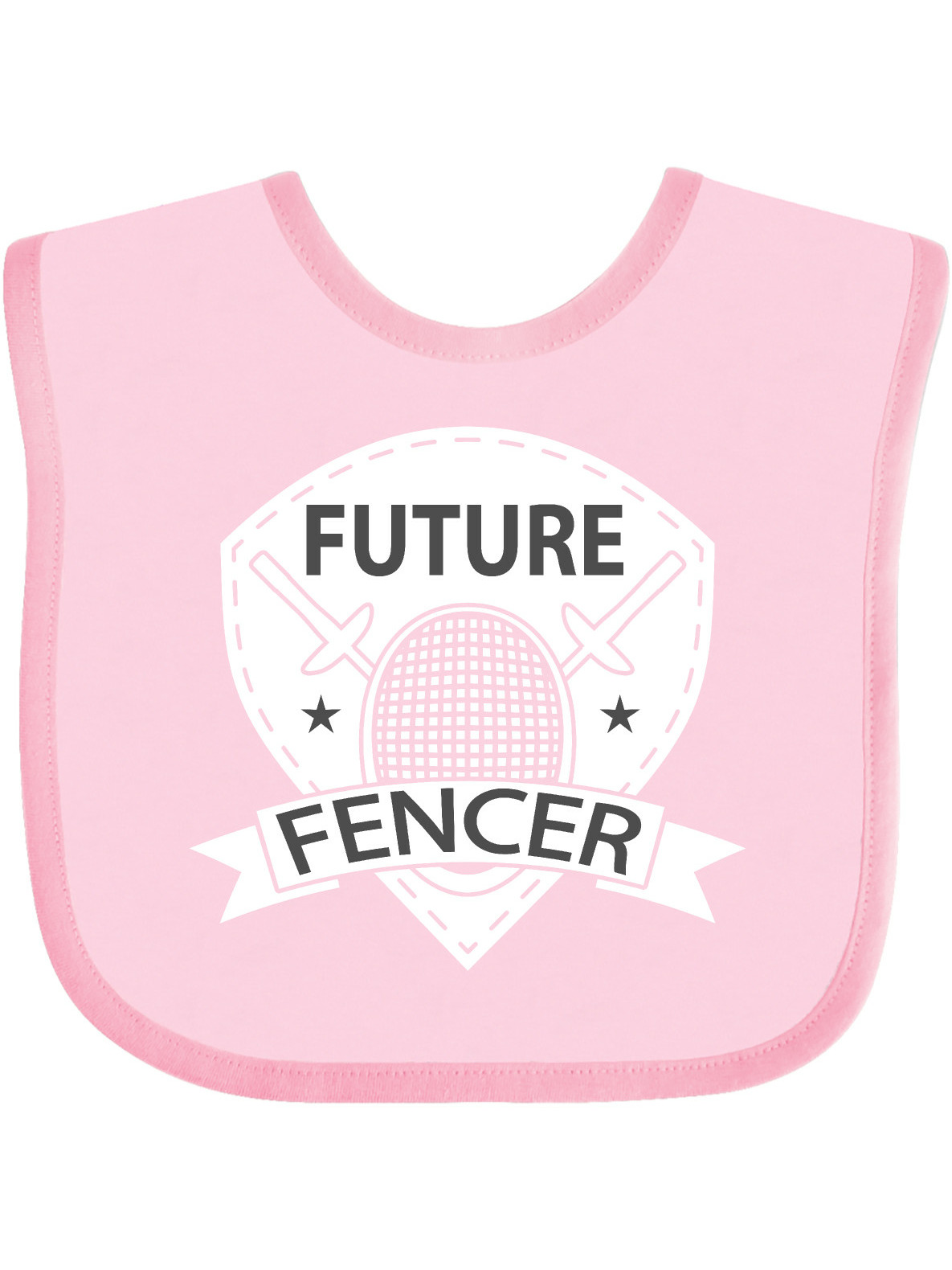 Inktastic Fencing Future Fencer Sports Boys or Girls Baby Bib - Walmart.com