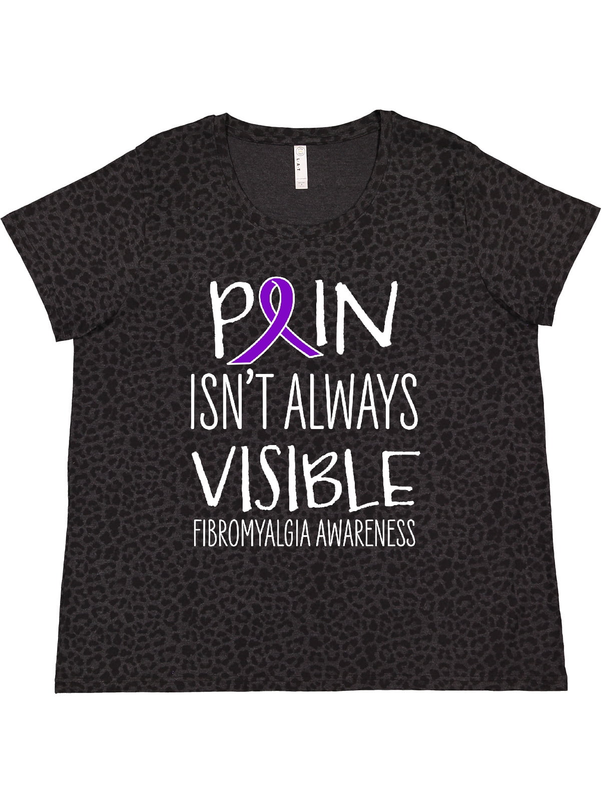 Inktastic Fibromyalgia Awareness Pain Isn't Always Visible Women's Plus ...