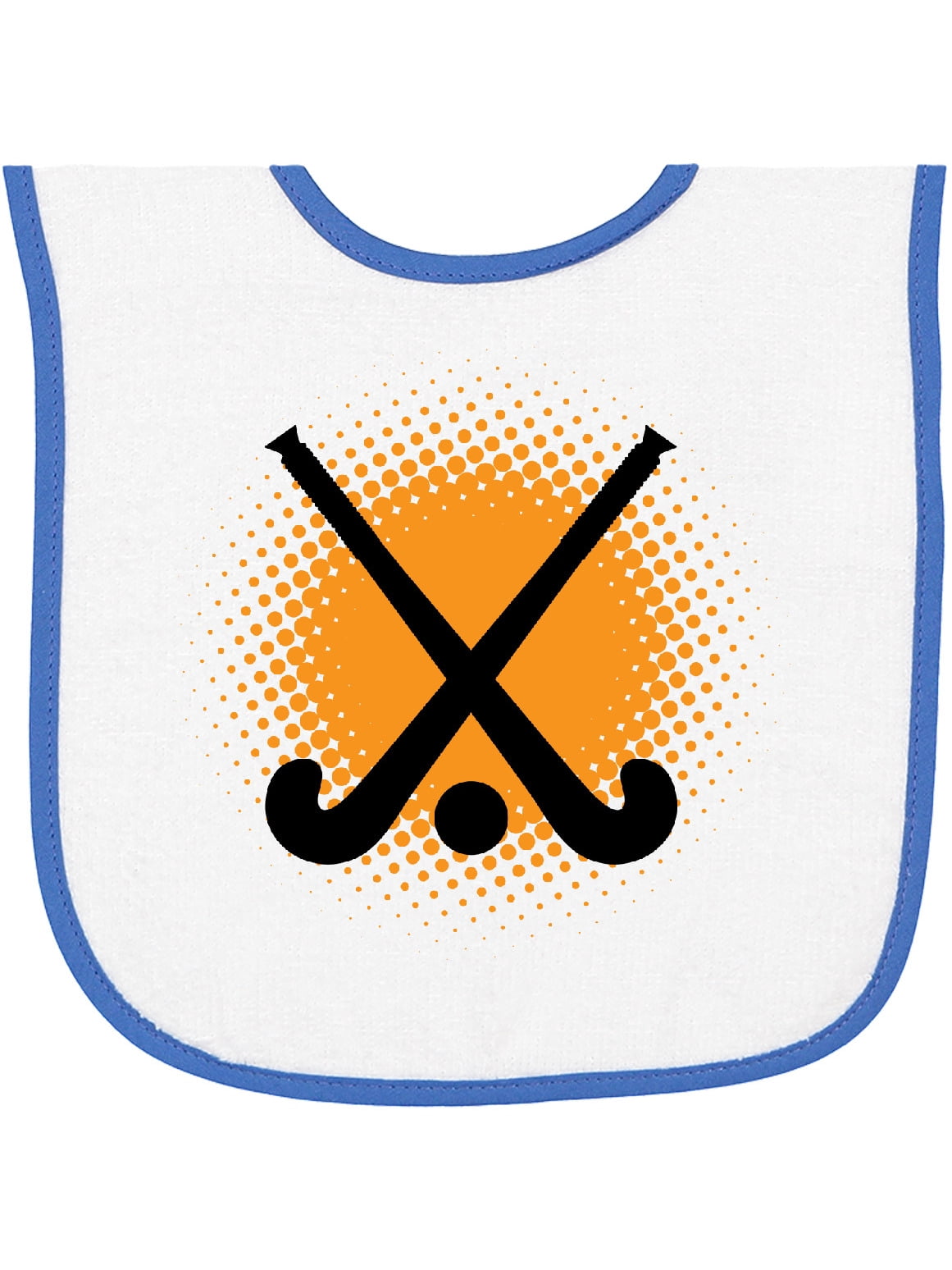 Inktastic Field Hockey Player Team Coach Baby Terry Cloth Bib - Walmart.com