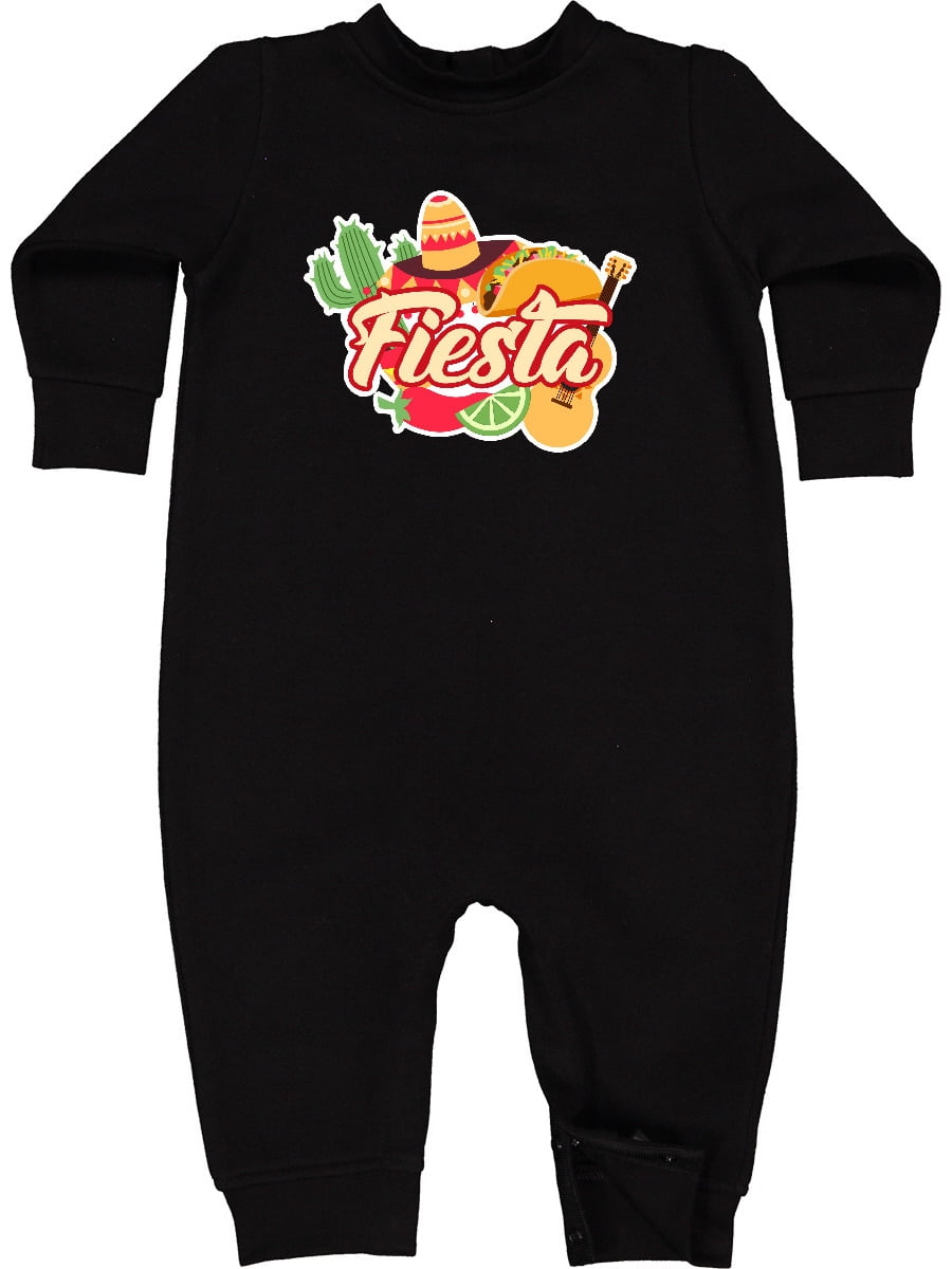 Inktastic Fiesta with Sombrero Taco Cactus Lime Red Pepper and Guitar ...