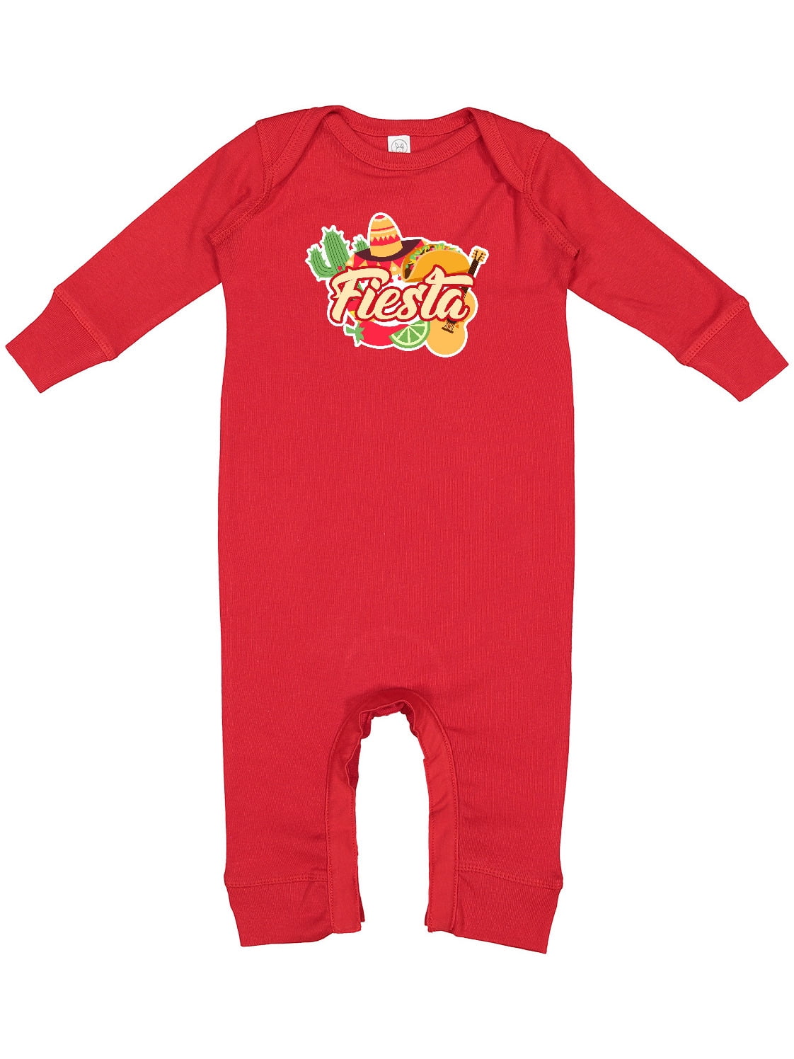 Inktastic Fiesta with Sombrero Taco Cactus Lime Red Pepper and Guitar ...