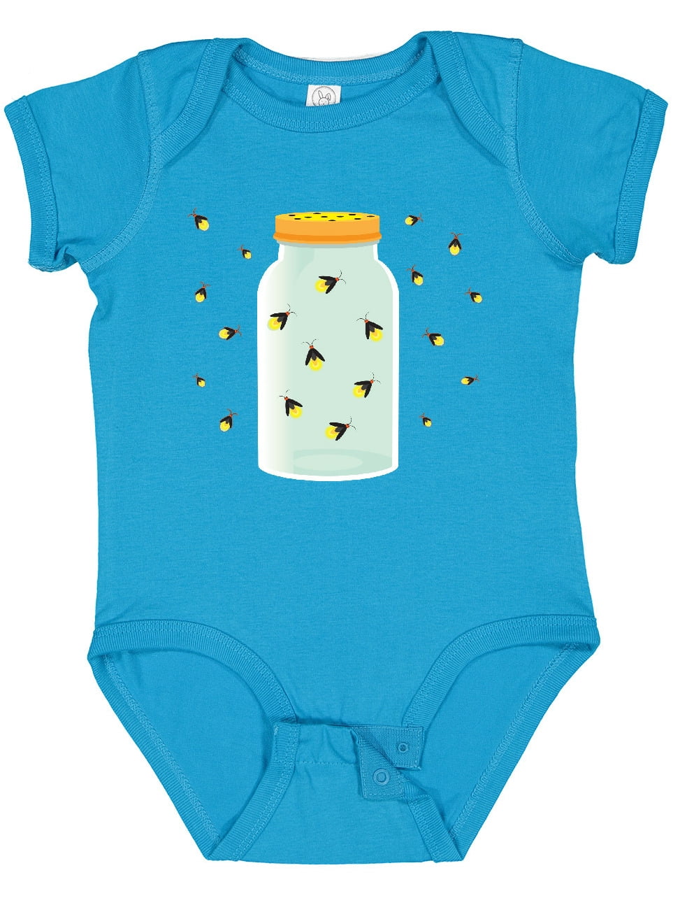 Inktastic Fireflies Summer Vacation Boys or Girls Baby Bodysuit ...