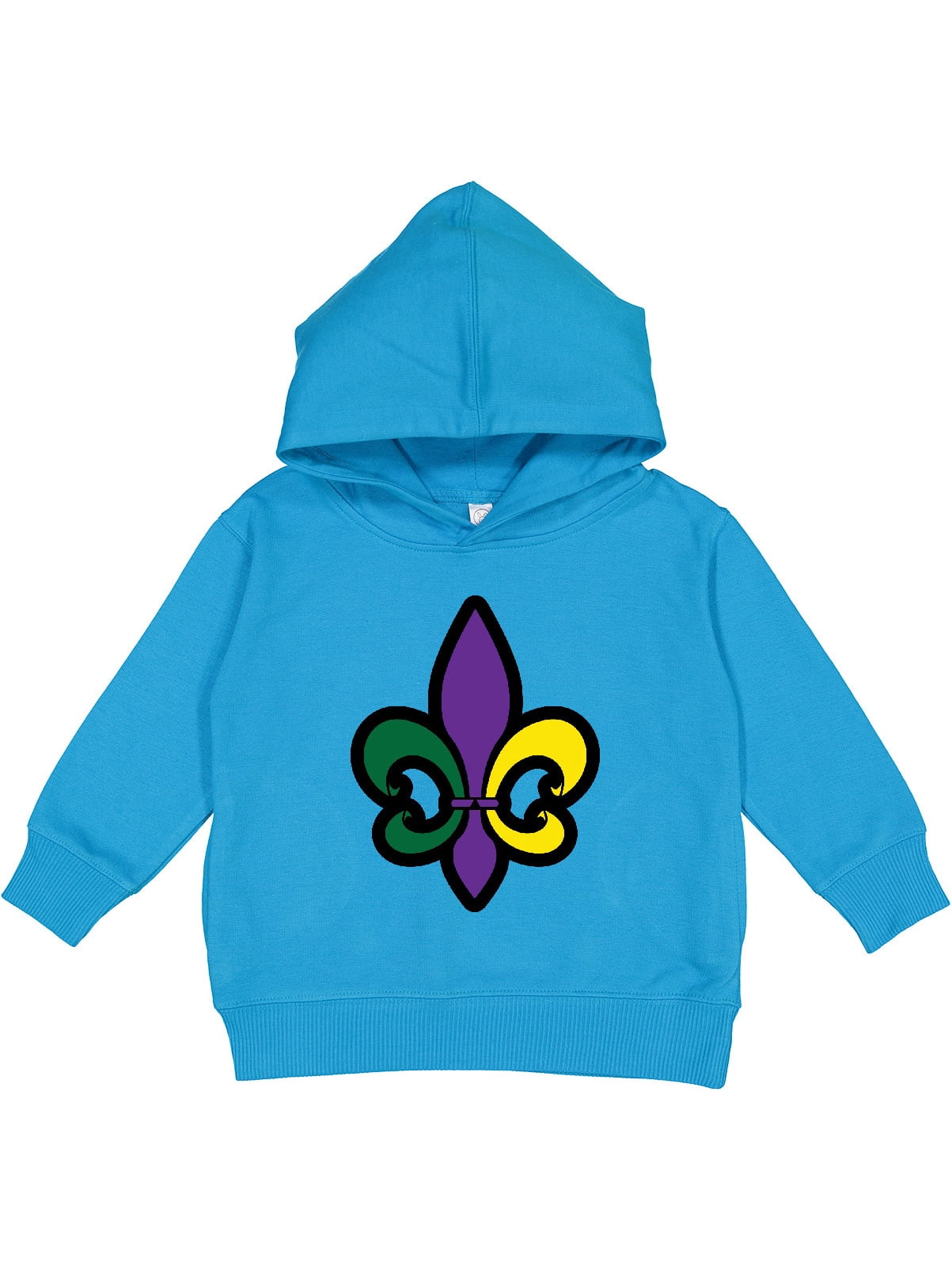 Inktastic Fleur De Lis Mardi Gras Holiday Toddler Hoodie - Walmart.com