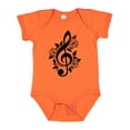 Inktastic Floral Music Note Boys or Girls Baby Bodysuit - Walmart.com
