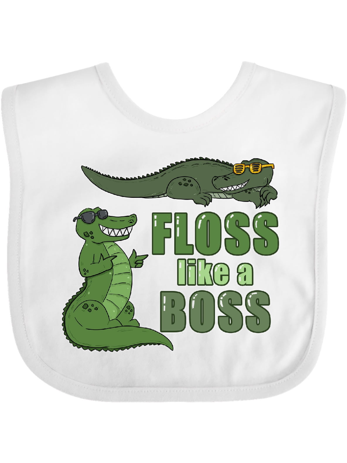Inktastic Floss Like a Boss Gators Boys or Girls Baby Bib - Walmart.com