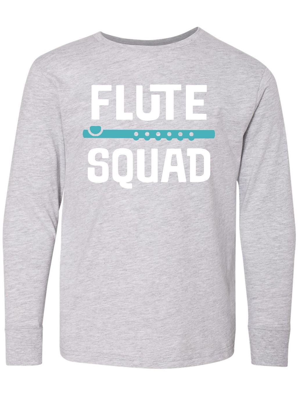 Inktastic Flute Squad Marching Band Long Sleeve Youth T-Shirt - Walmart.com