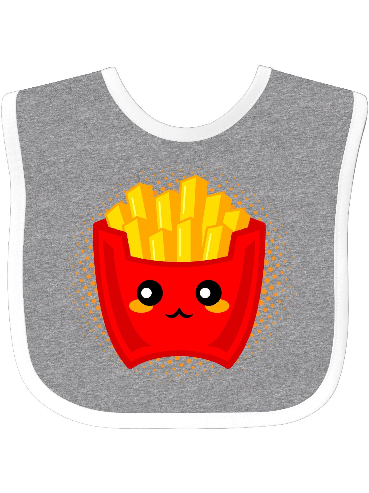 Inktastic French Fries Funny Food Boys or Girls Baby Bib - Walmart.com