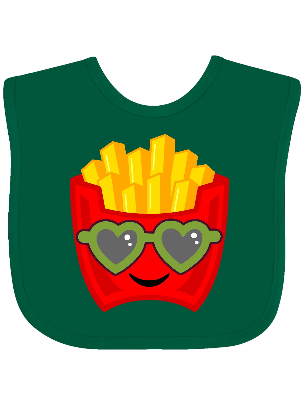 Inktastic French Fries Funny Fry Lover Boys or Girls Baby Bib - Walmart.com