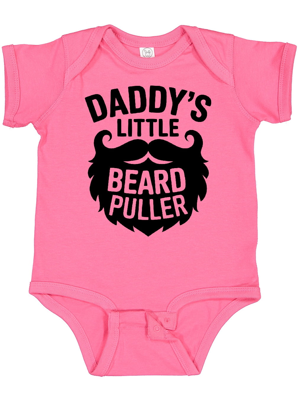 Inktastic Funny Beard Baby Grow-daddy's Little Beard Puller Funny Boys ...