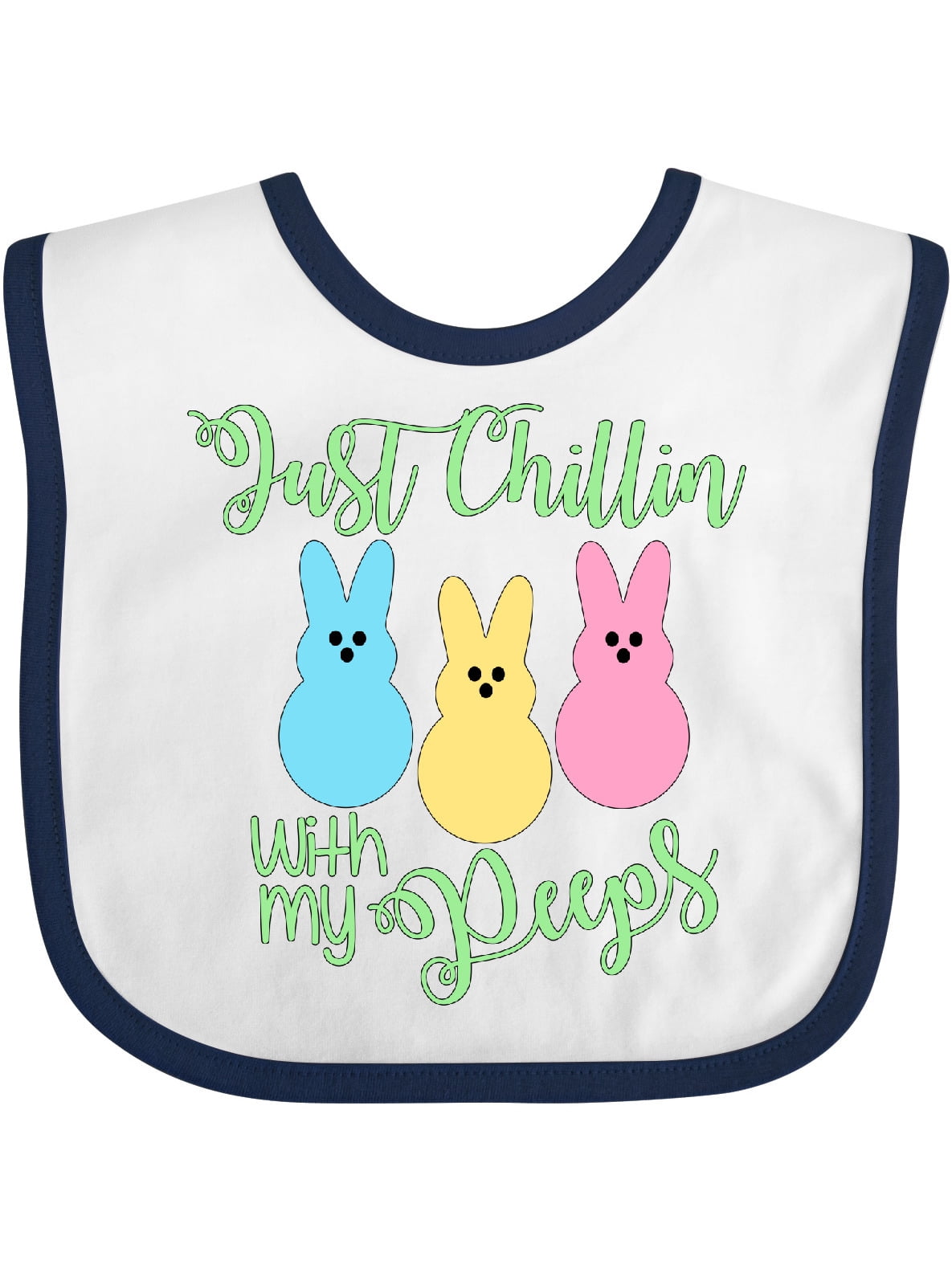 Inktastic Funny Easter Just Chillin' with My Peeps Boys or Girls Baby ...