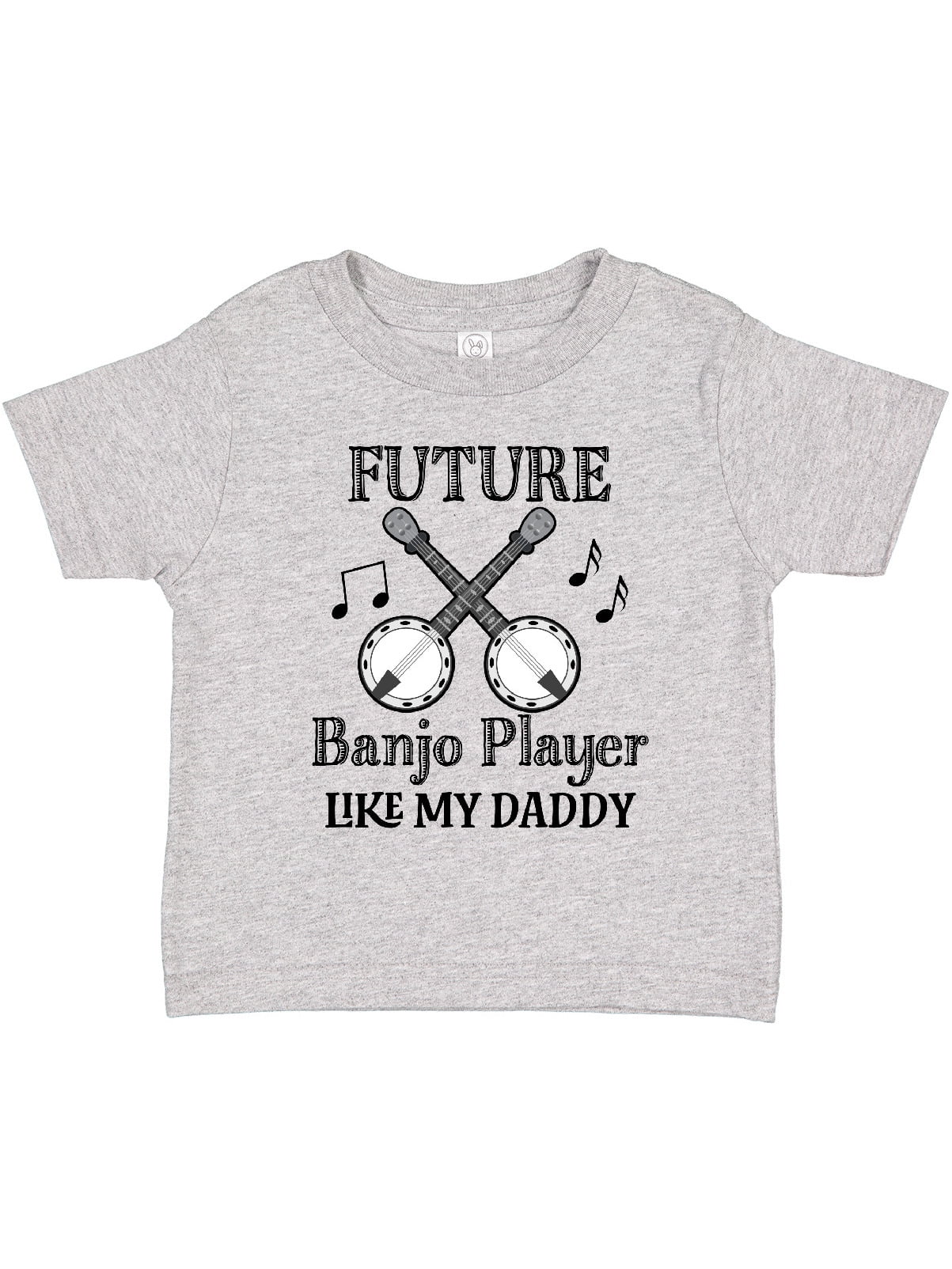 Inktastic Future Banjo Player Like Daddy Boys or Girls Toddler T-Shirt ...