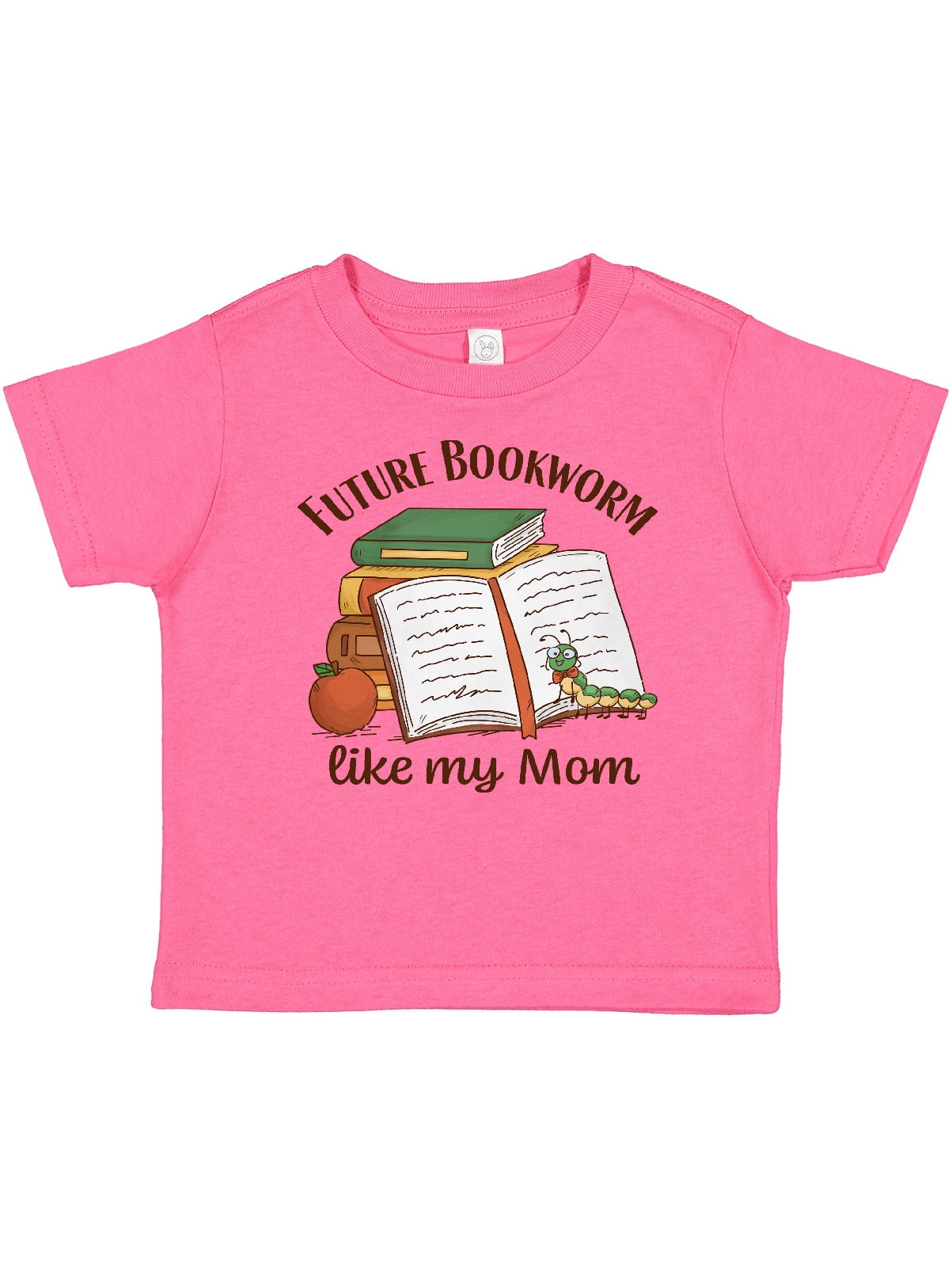 Inktastic Future Bookworm Like My Mom Boys or Girls Baby T-Shirt ...