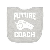 Inktastic Future Coach Sports Coaching Newborn Bib - Walmart.com