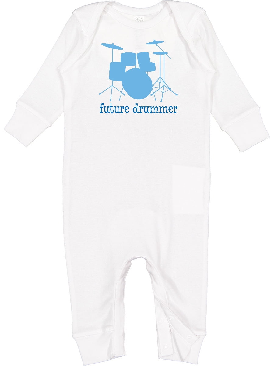 Inktastic Future Drummer Music Baby Romper Coveralls - Walmart.com