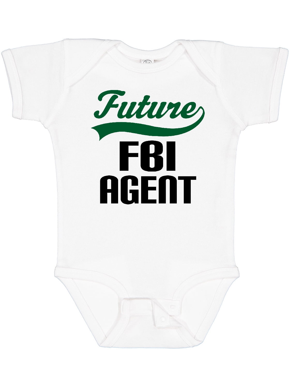 Inktastic Future Fbi Agent Childs Job Boys Baby Bodysuit - Walmart.com