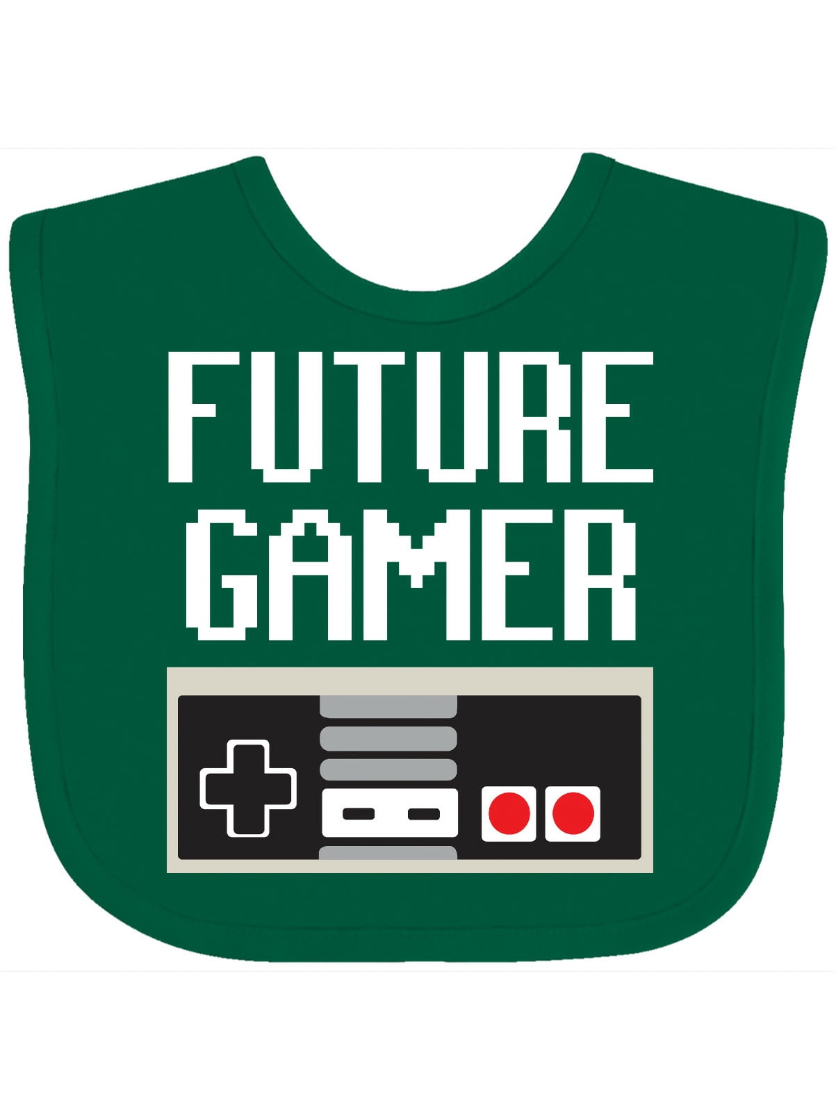 Inktastic Future Gamer. Boys or Girls Baby Bib - Walmart.com