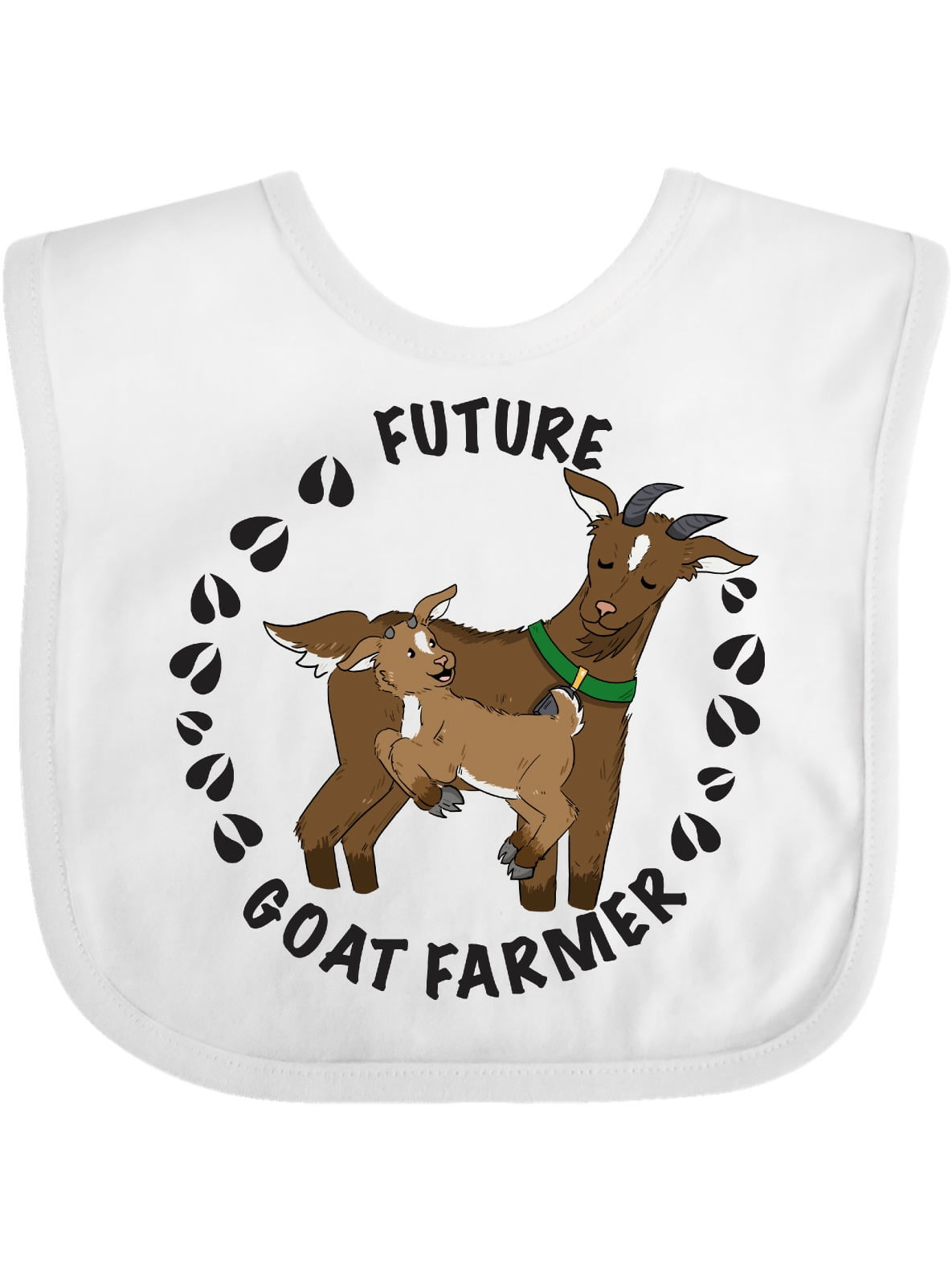 Inktastic Future Goat Farmer with Cute Goats and Hoof Prints Boys or ...