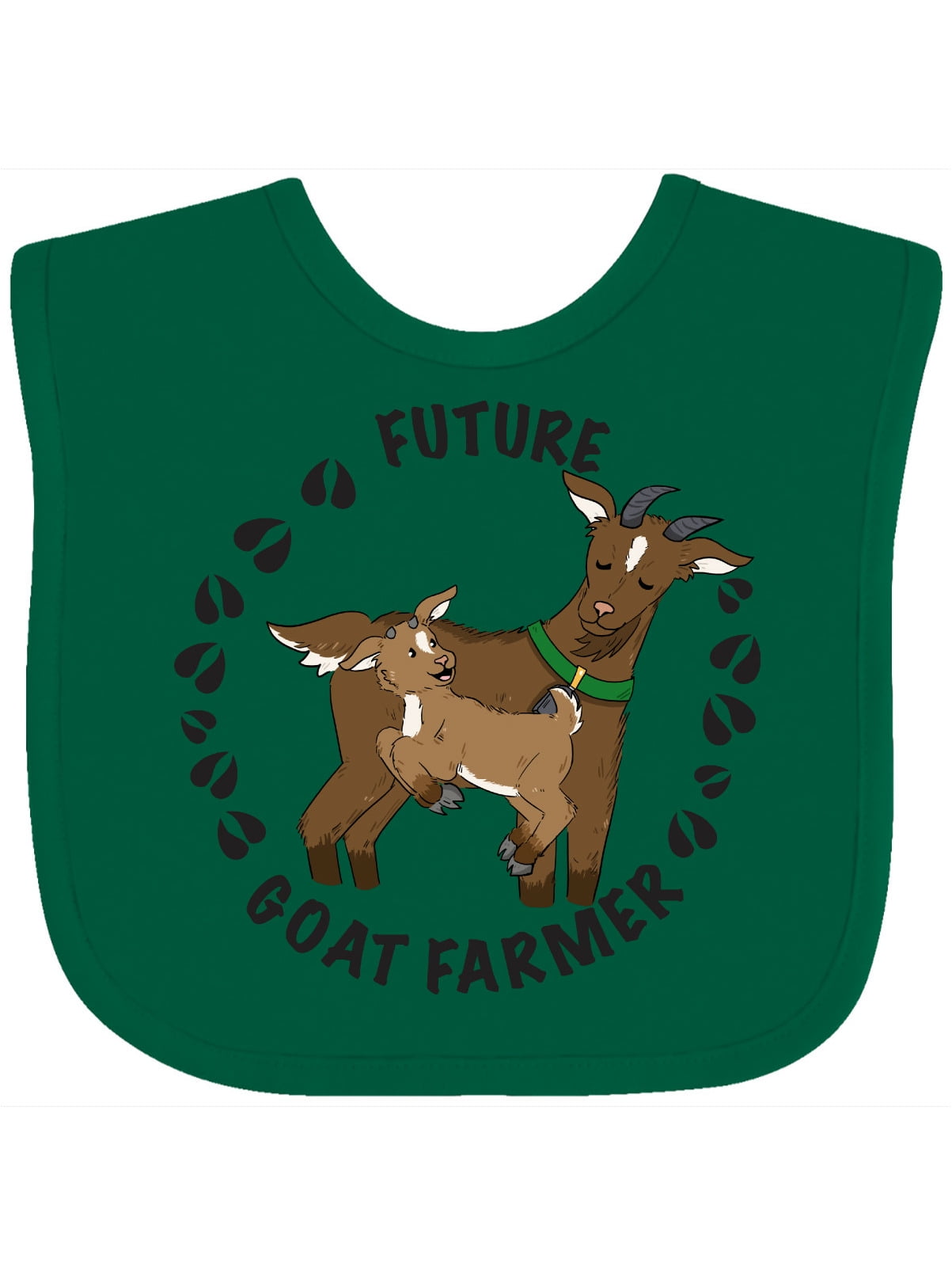 Inktastic Future Goat Farmer with Cute Goats and Hoof Prints Boys or ...