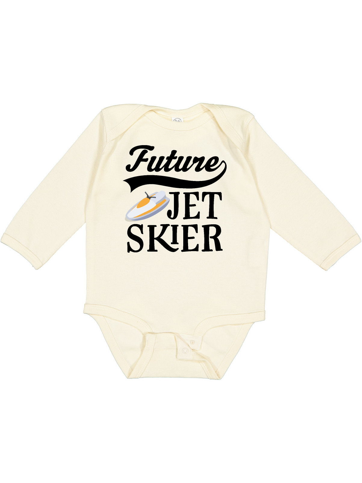 Inktastic Future Jet Skier Water Sports Boys or Girls Long Sleeve Baby ...