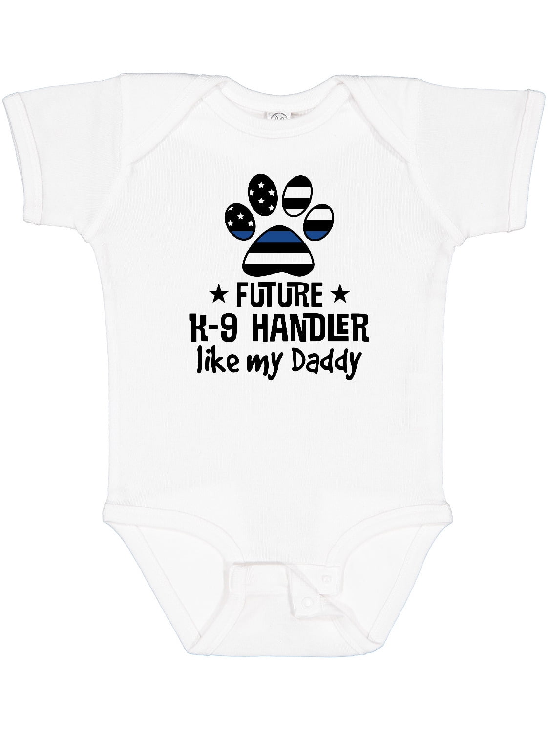 Inktastic Future K-9 Police Dog Handler Like Daddy Boys or Girls Baby ...