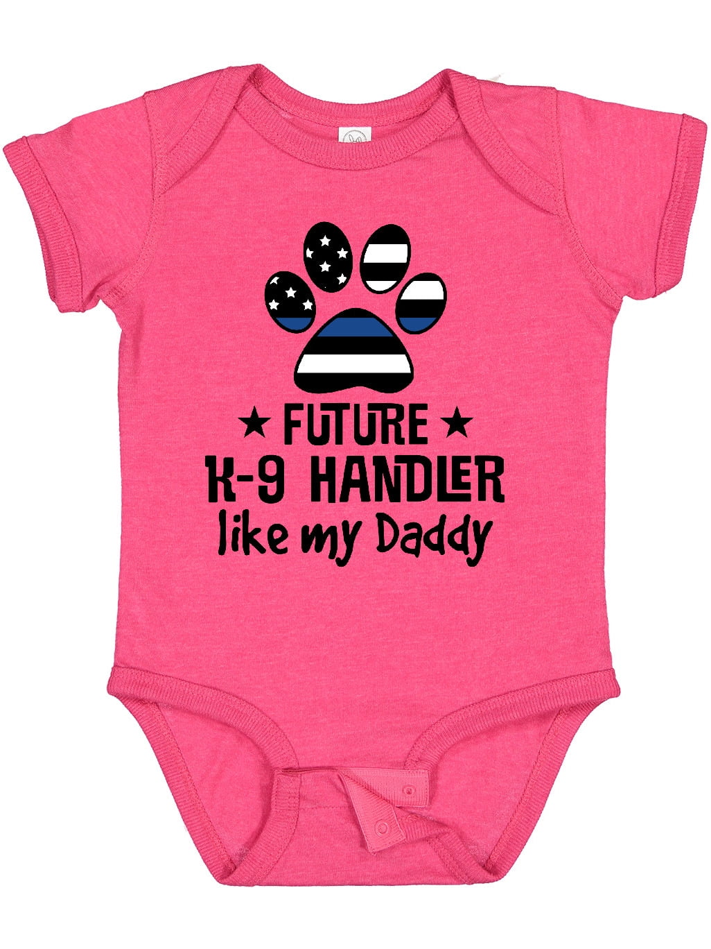 Inktastic Future K-9 Police Dog Handler Like Daddy Boys or Girls Baby ...
