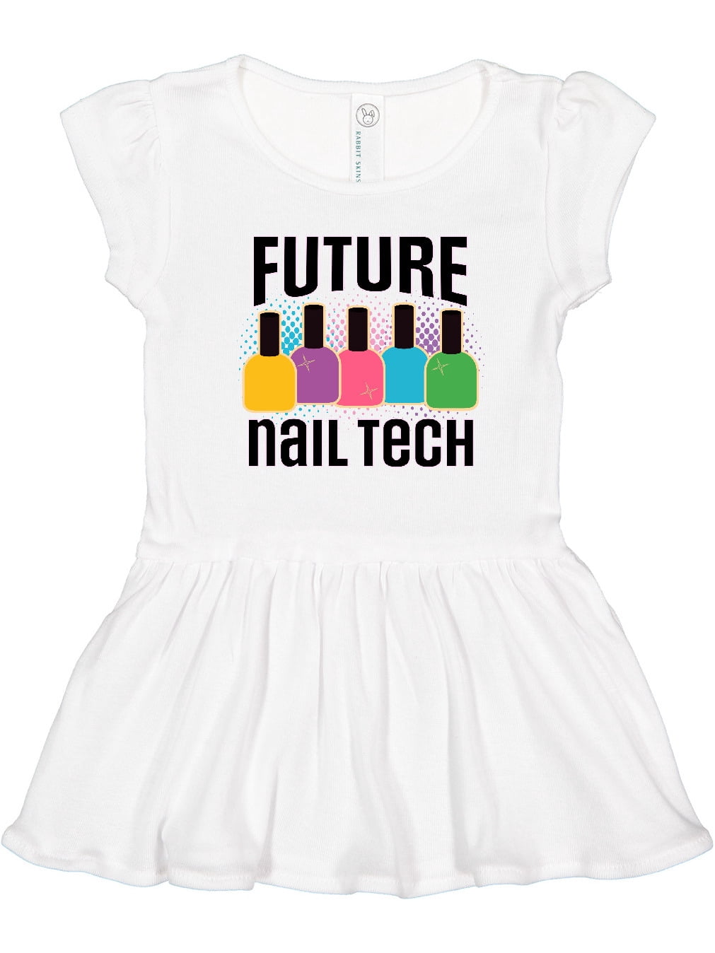 Inktastic Future Nail Tech Girls Toddler Dress - Walmart.com