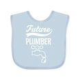 Inktastic Future Plumber Childs Plumbing Boys or Girls Baby Bib ...