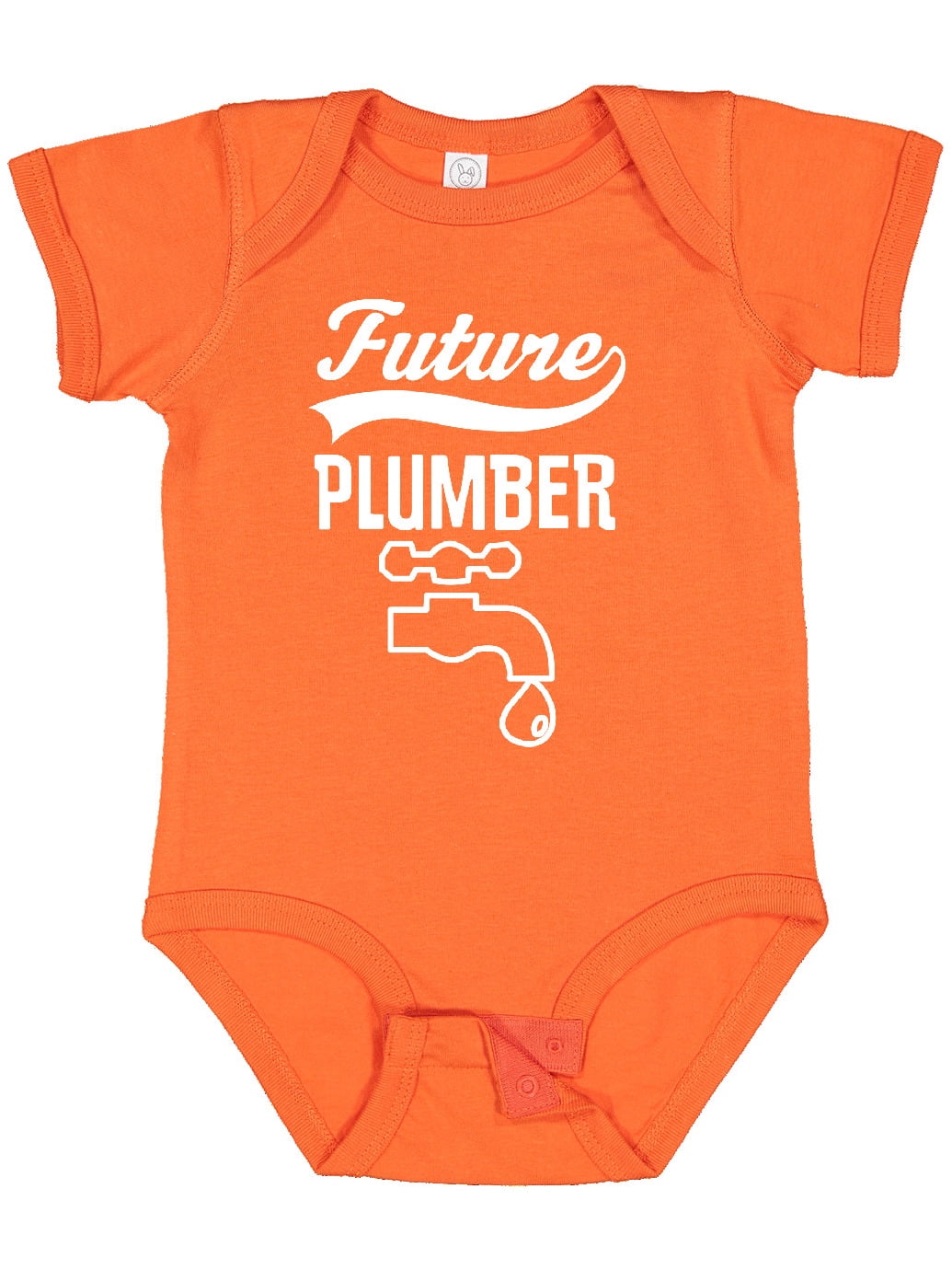 Inktastic Future Plumber Childs Plumbing Boys or Girls Baby Bodysuit ...