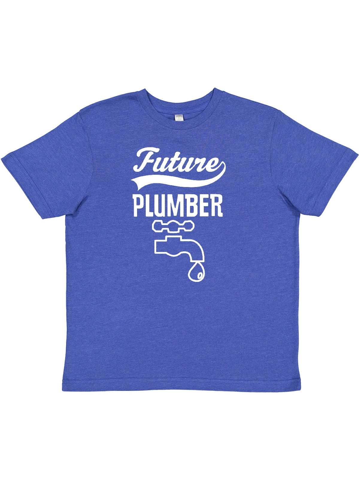 Inktastic Future Plumber Childs Plumbing Youth T-Shirt - Walmart.com