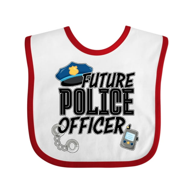 Inktastic Future Police Officer Boys or Girls Baby Bib - Walmart.com