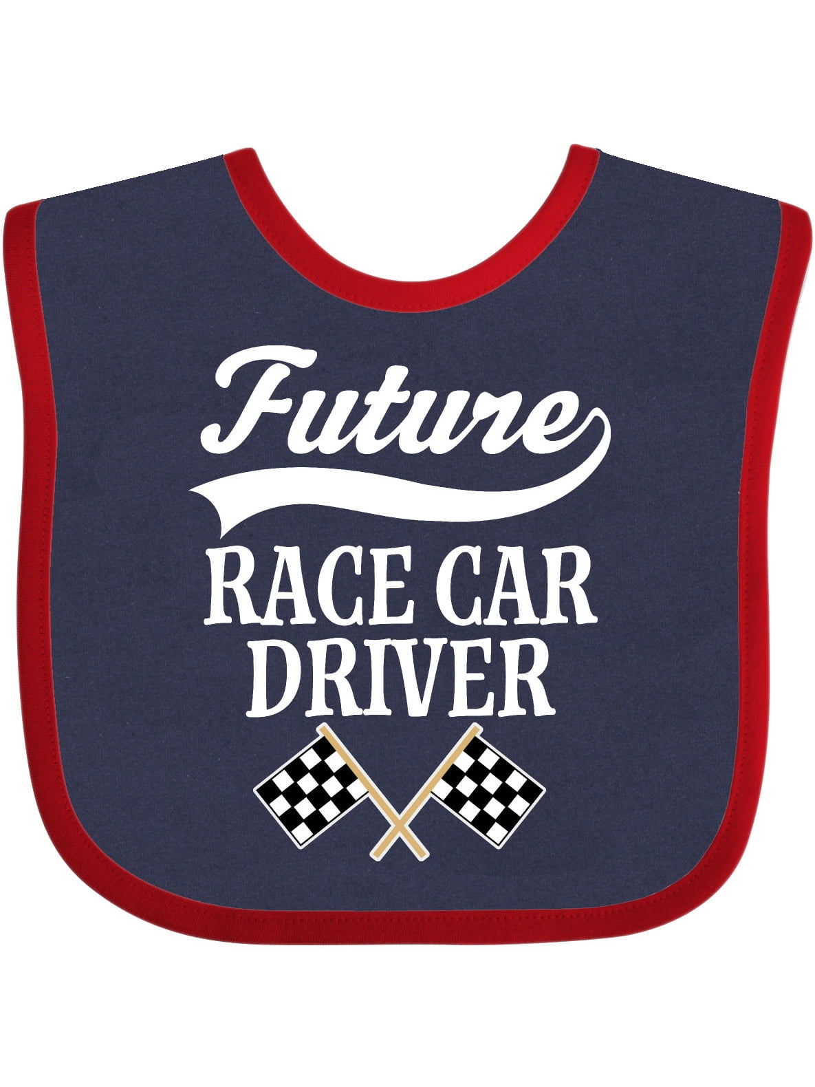 Inktastic Future Race Car Driver Racing Boys Baby Bib - Walmart.com