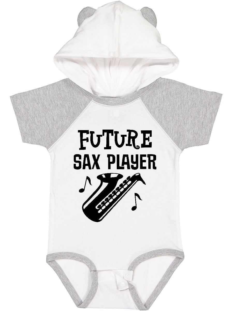 Inktastic Future Saxophone Player Sax Music Boys or Girls Baby Bodysuit ...
