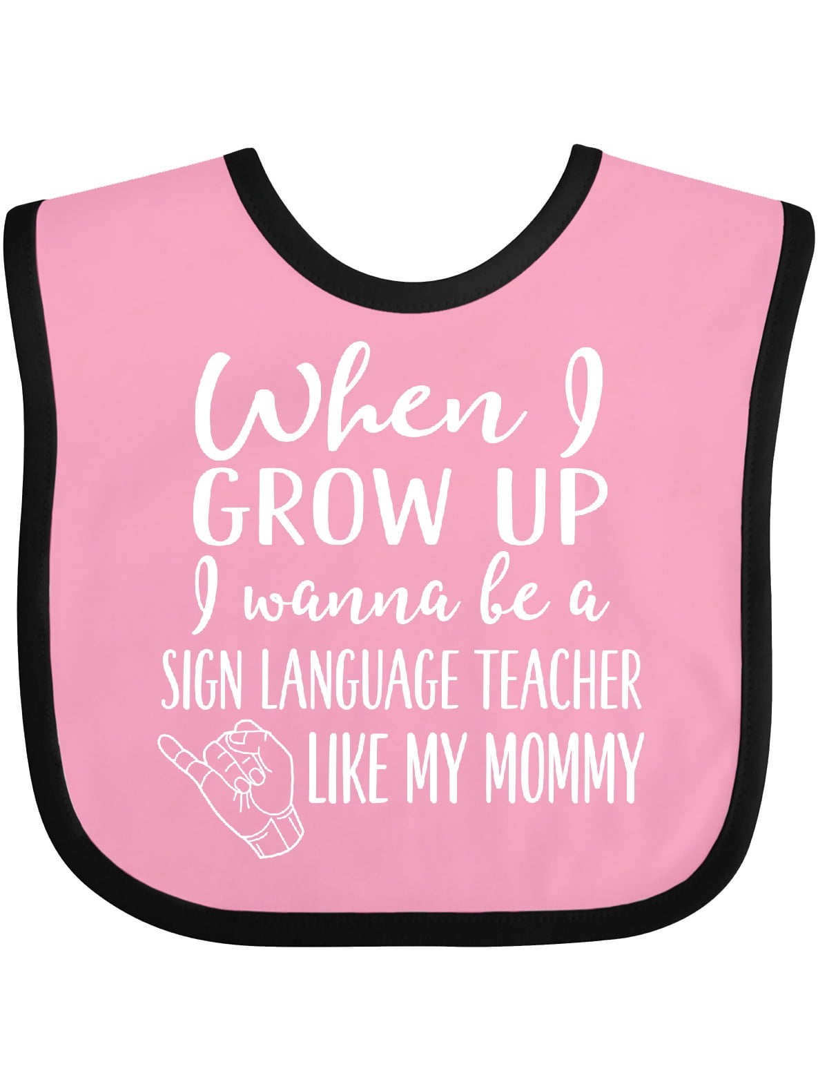 Inktastic Future Sign Language Teacher Like Mommy Boys or Girls Baby ...