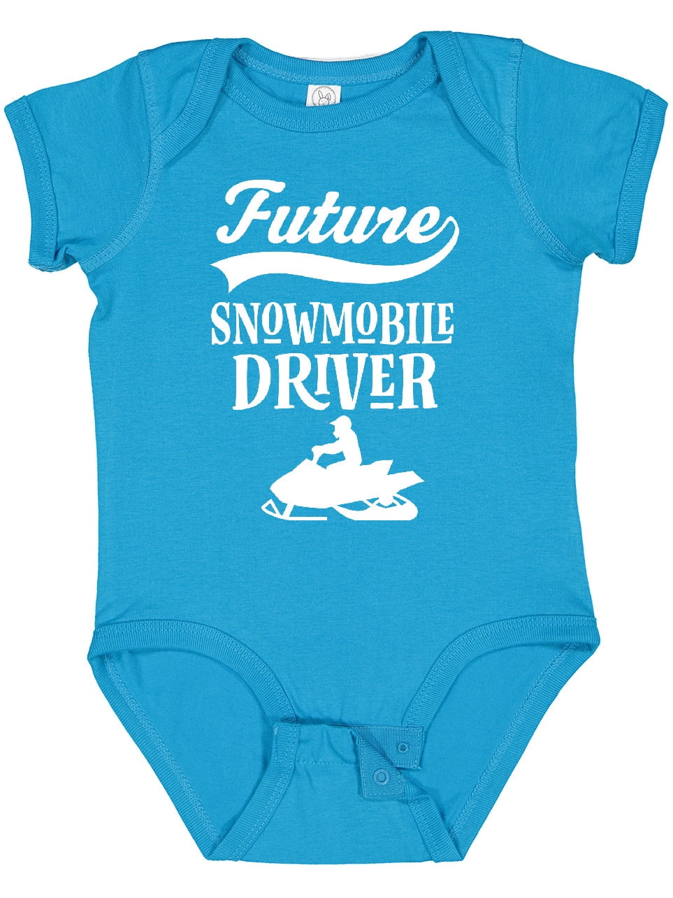 Inktastic Future Snowmobile Driver Snowmobiling Boys or Girls Baby ...