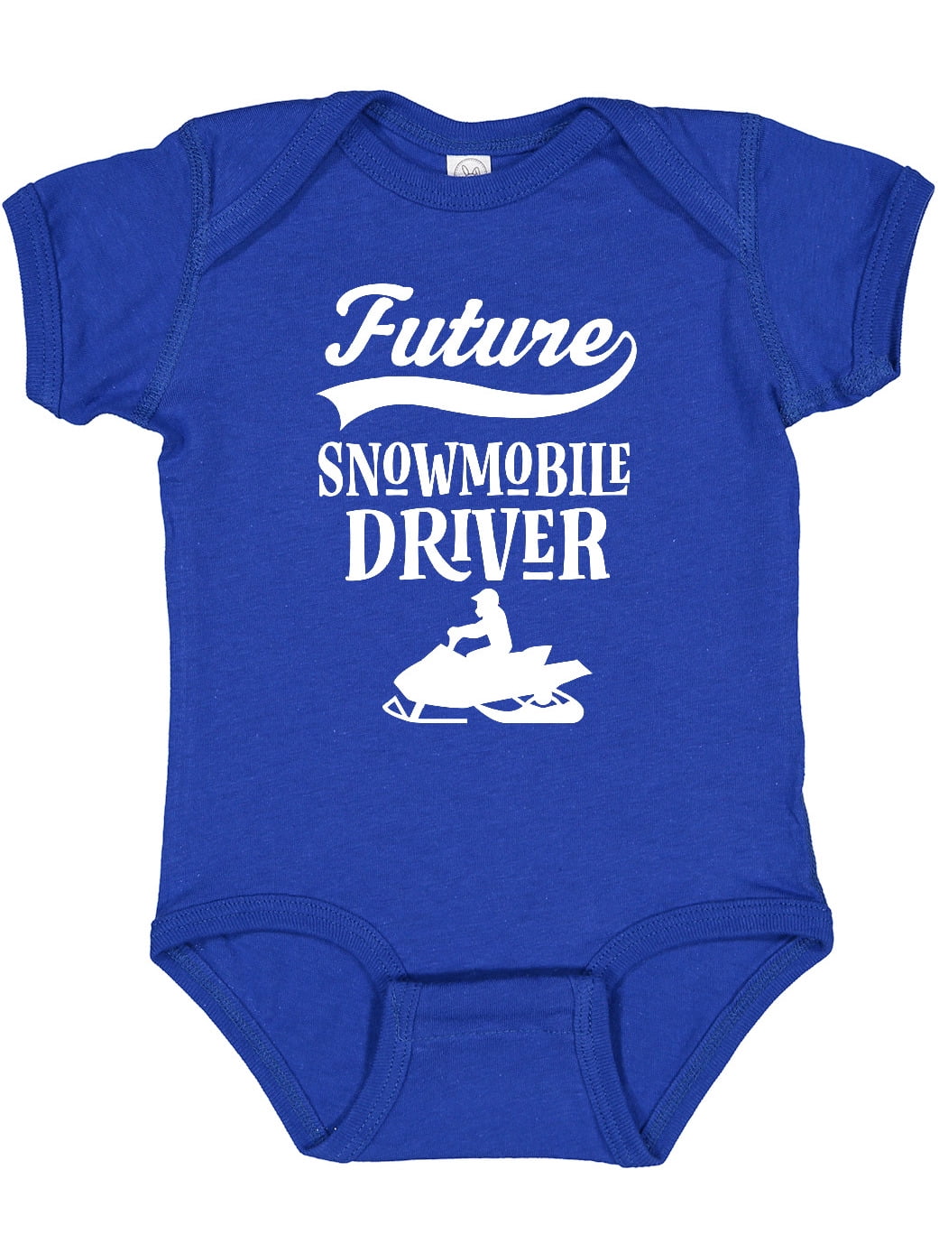 Inktastic Future Snowmobile Driver Snowmobiling Boys or Girls Baby ...