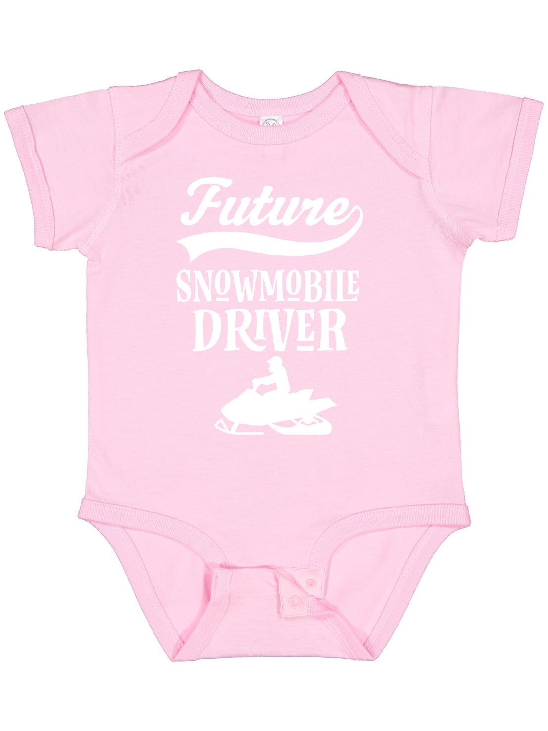 Inktastic Future Snowmobile Driver Snowmobiling Boys or Girls Baby ...