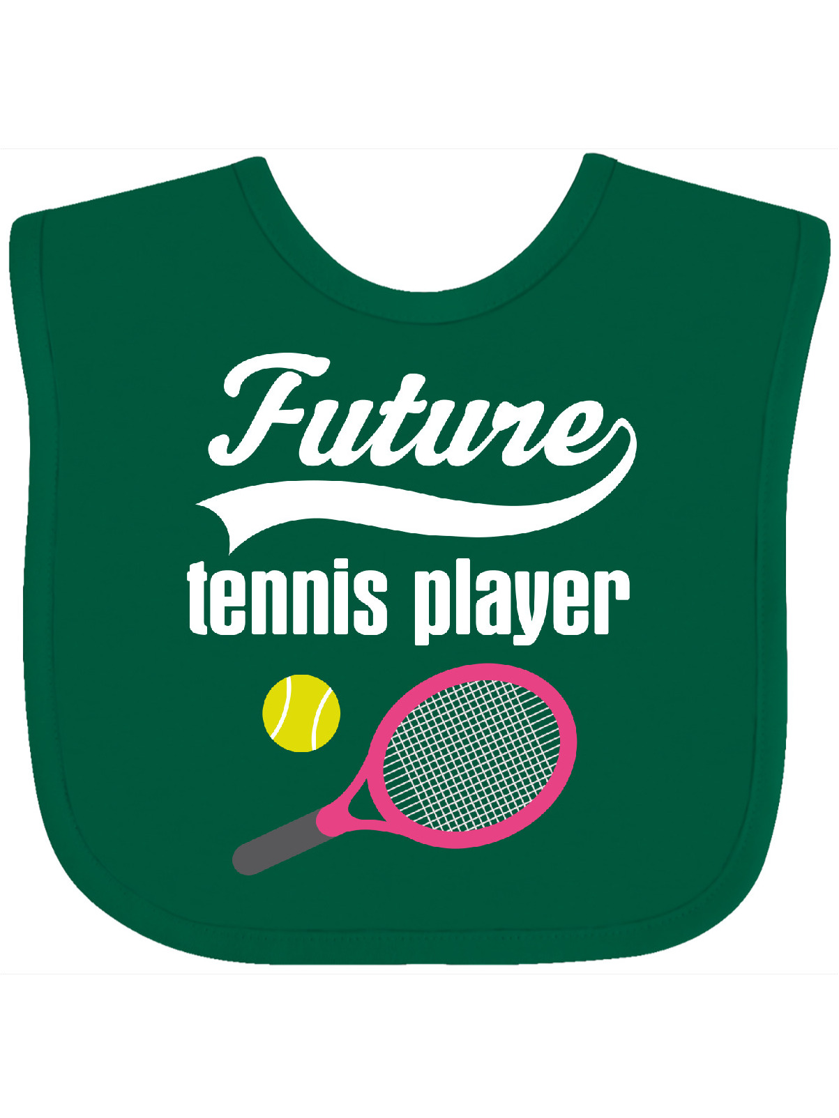Inktastic Future Tennis Player Sports Boys or Girls Baby Bib - Walmart.com