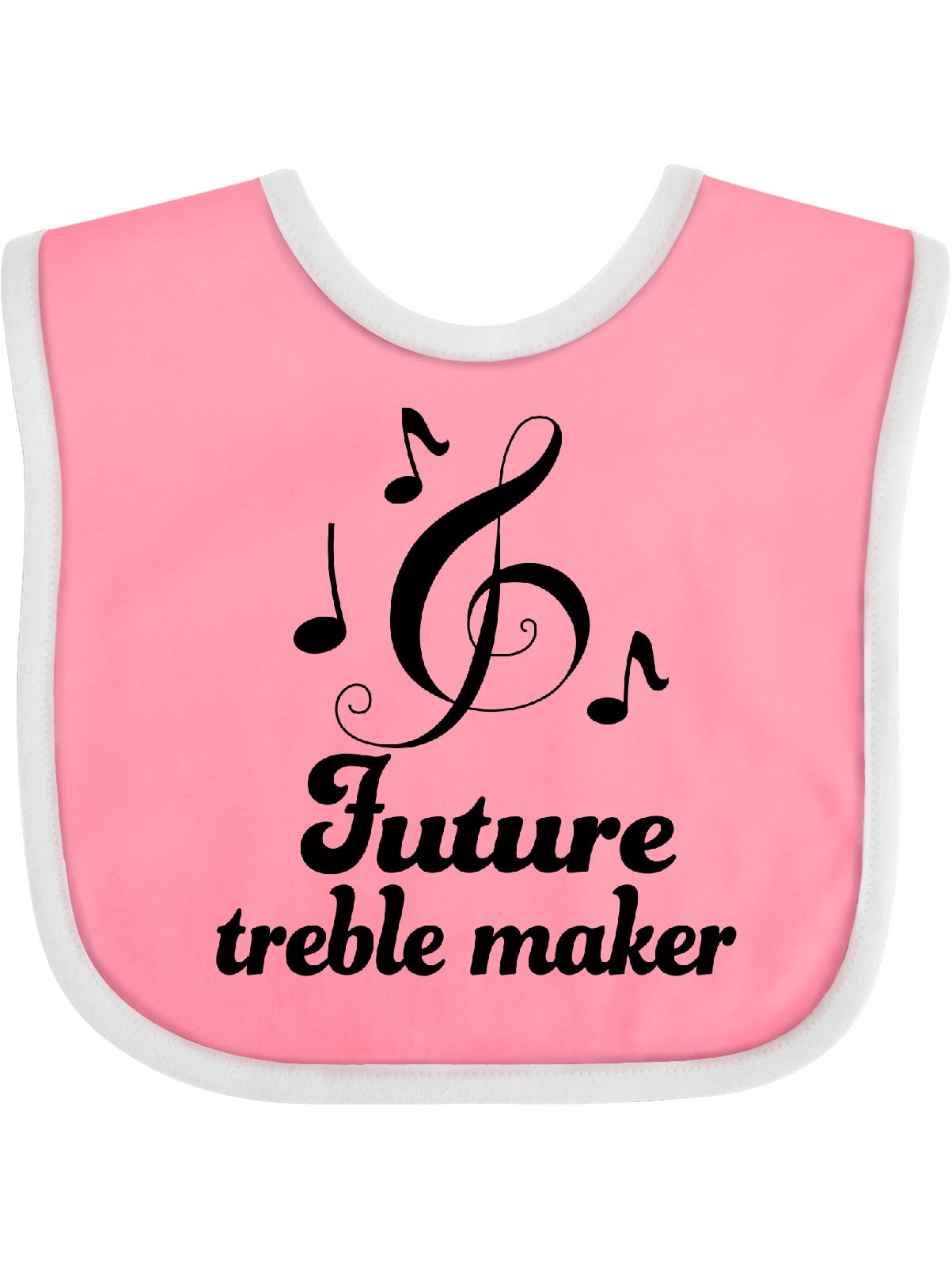 Inktastic Future Treble Maker Funny Music Girls Baby Bib - Walmart.com