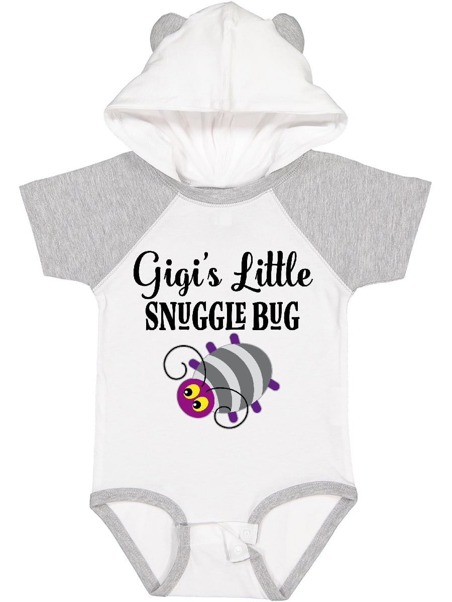 Inktastic Gigi Little Snuggle Bug Gift Boys or Girls Baby Bodysuit ...