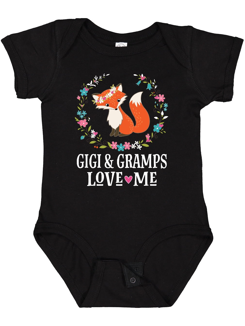Inktastic Gigi and Gramps Granddaughter Girls Baby Bodysuit - Walmart.com