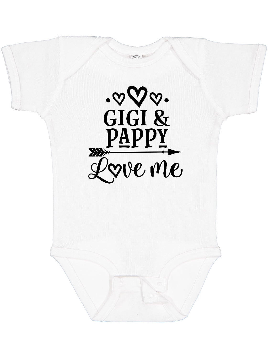 Inktastic Gigi and Pappy Love Me Girls Baby Bodysuit - Walmart.com
