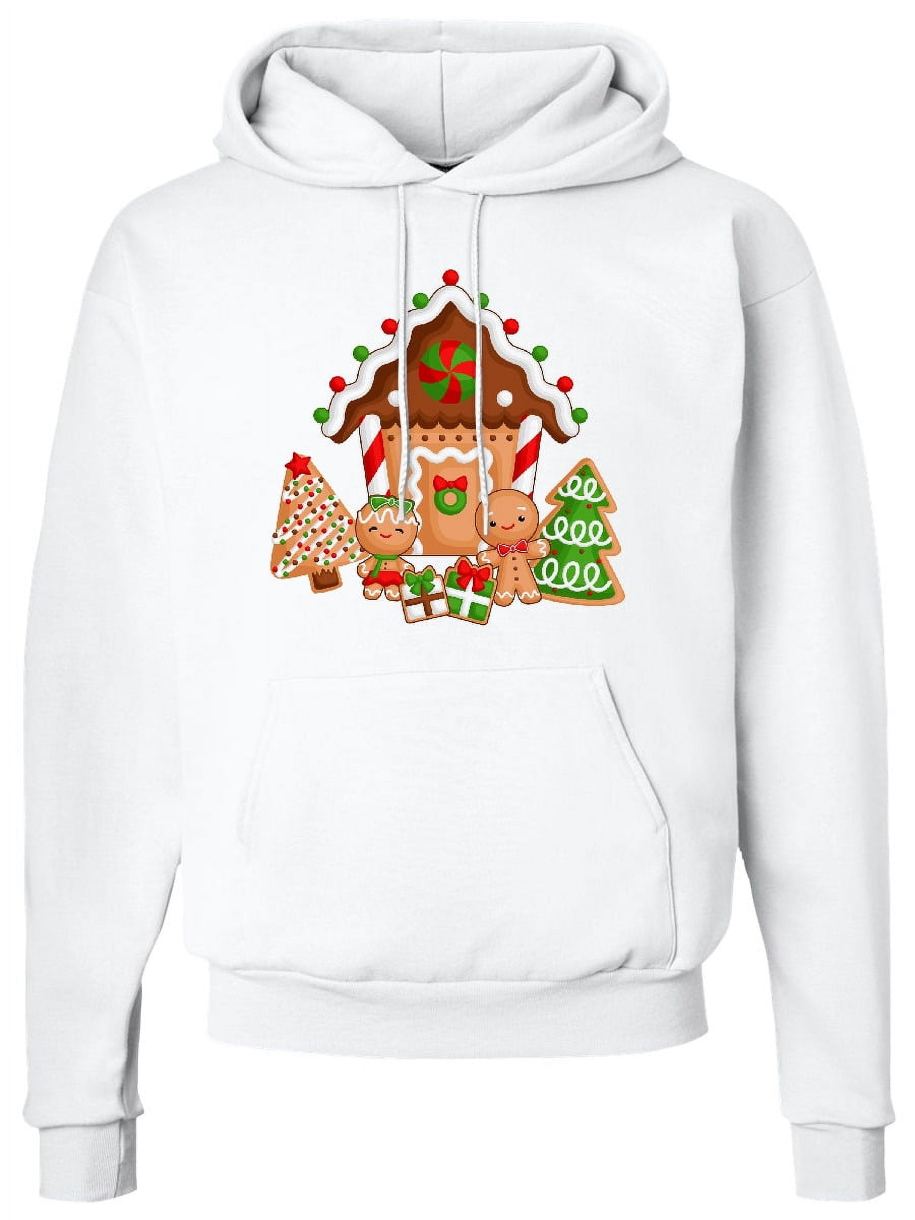 Inktastic Gingerbread House Christmas Adult Hoodie Sweatshirt - Walmart.com