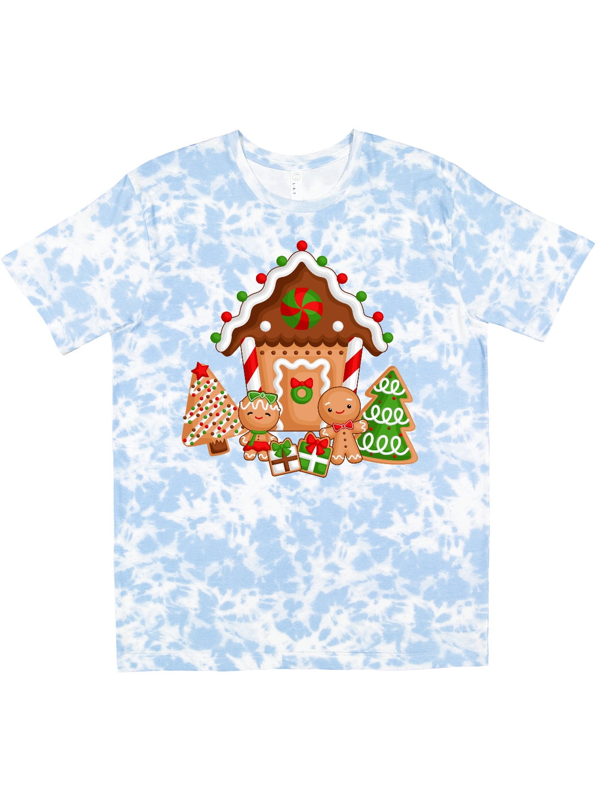 Inktastic Gingerbread House Christmas T-Shirt - Walmart.com