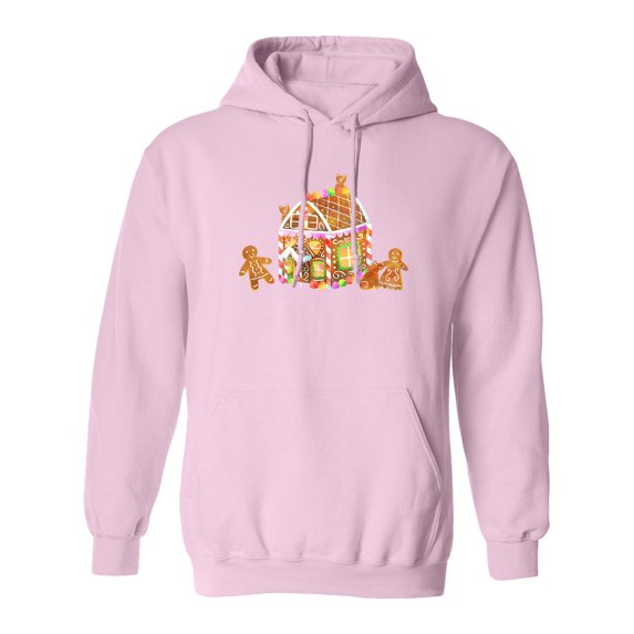 Inktastic Gingerbread House Family Adult Hoodie Sweatshirt - Walmart.com