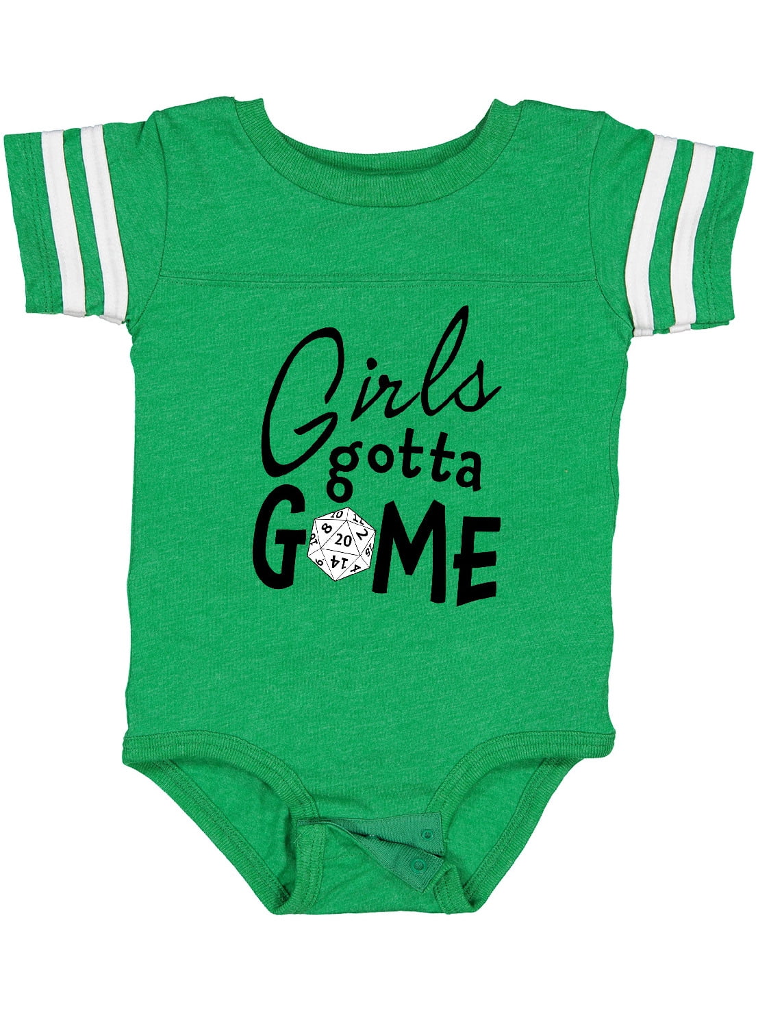 Inktastic Girls Gotta Game- twenty sider Girls Baby Bodysuit - Walmart.com