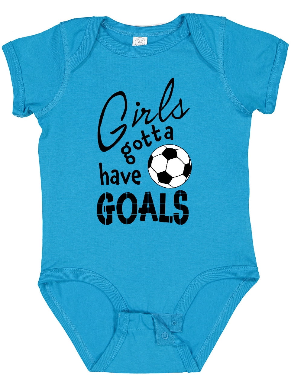 Inktastic Girls Gotta Have Goals Soccer Girls Baby Bodysuit - Walmart.com