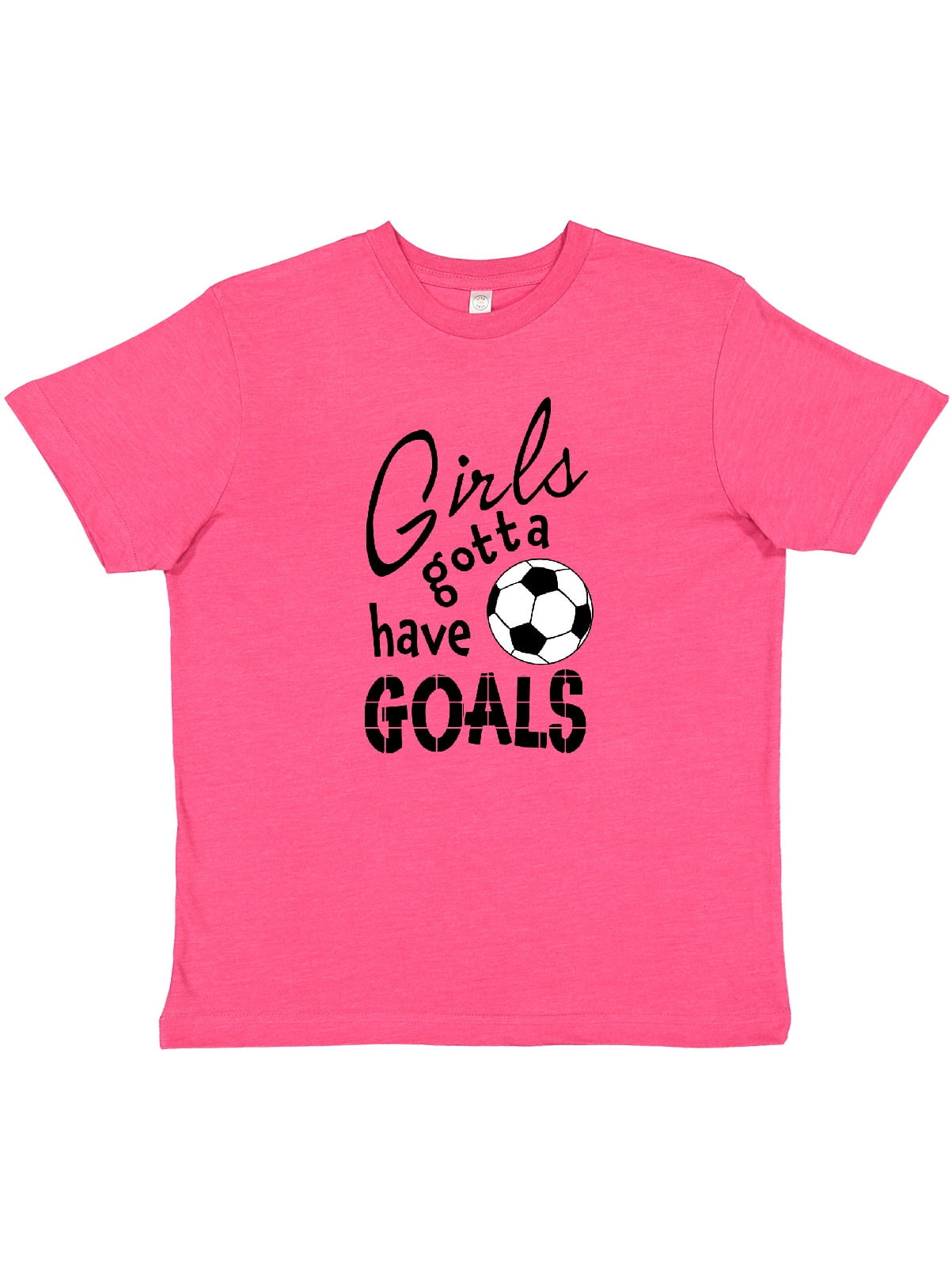 Inktastic Girls Gotta Have Goals Soccer Youth T-Shirt - Walmart.com