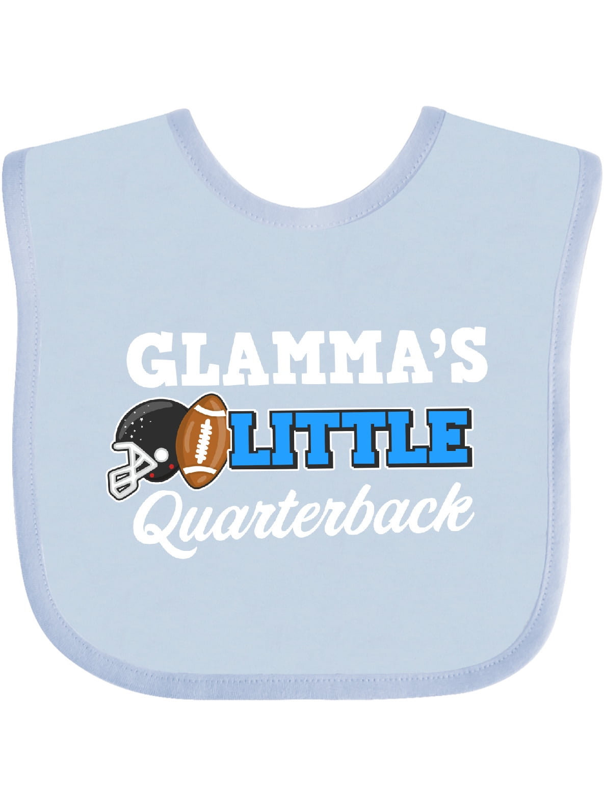 Inktastic Glammas Little Quarterback with Football and Helmet Boys or ...