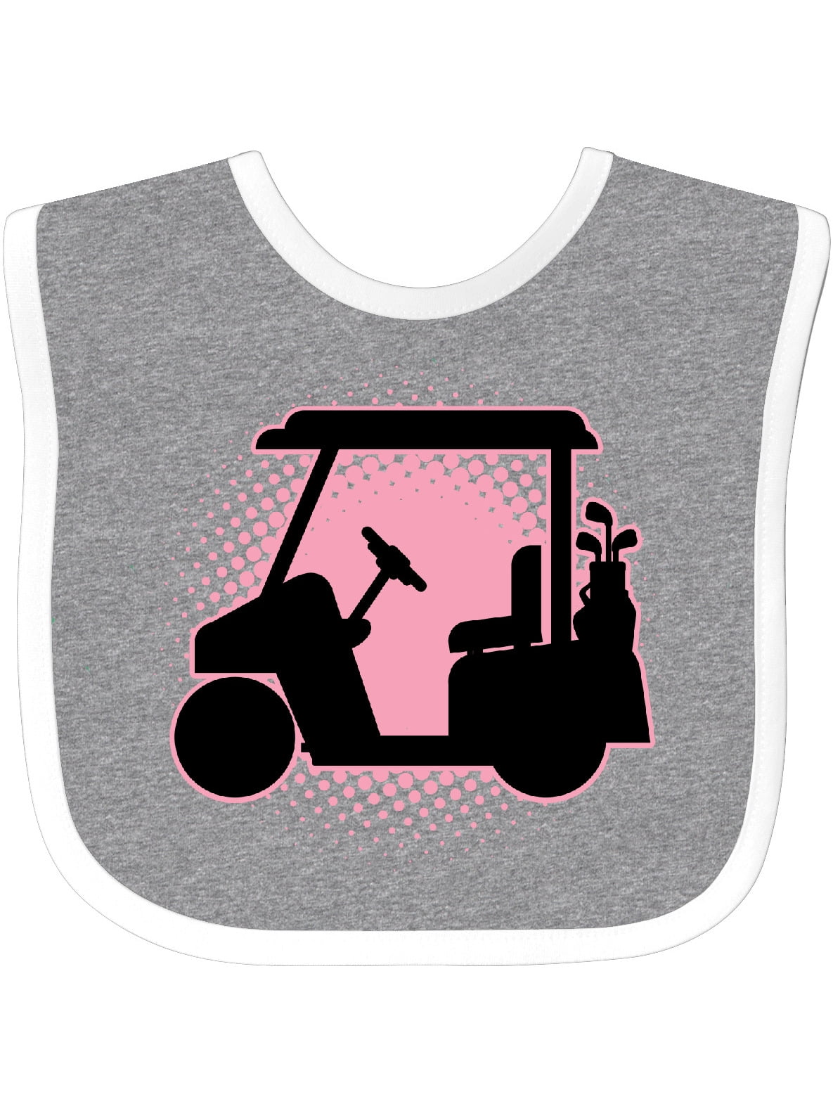 Inktastic Golfing Girls Golf Cart Girls Baby Bib - Walmart.com